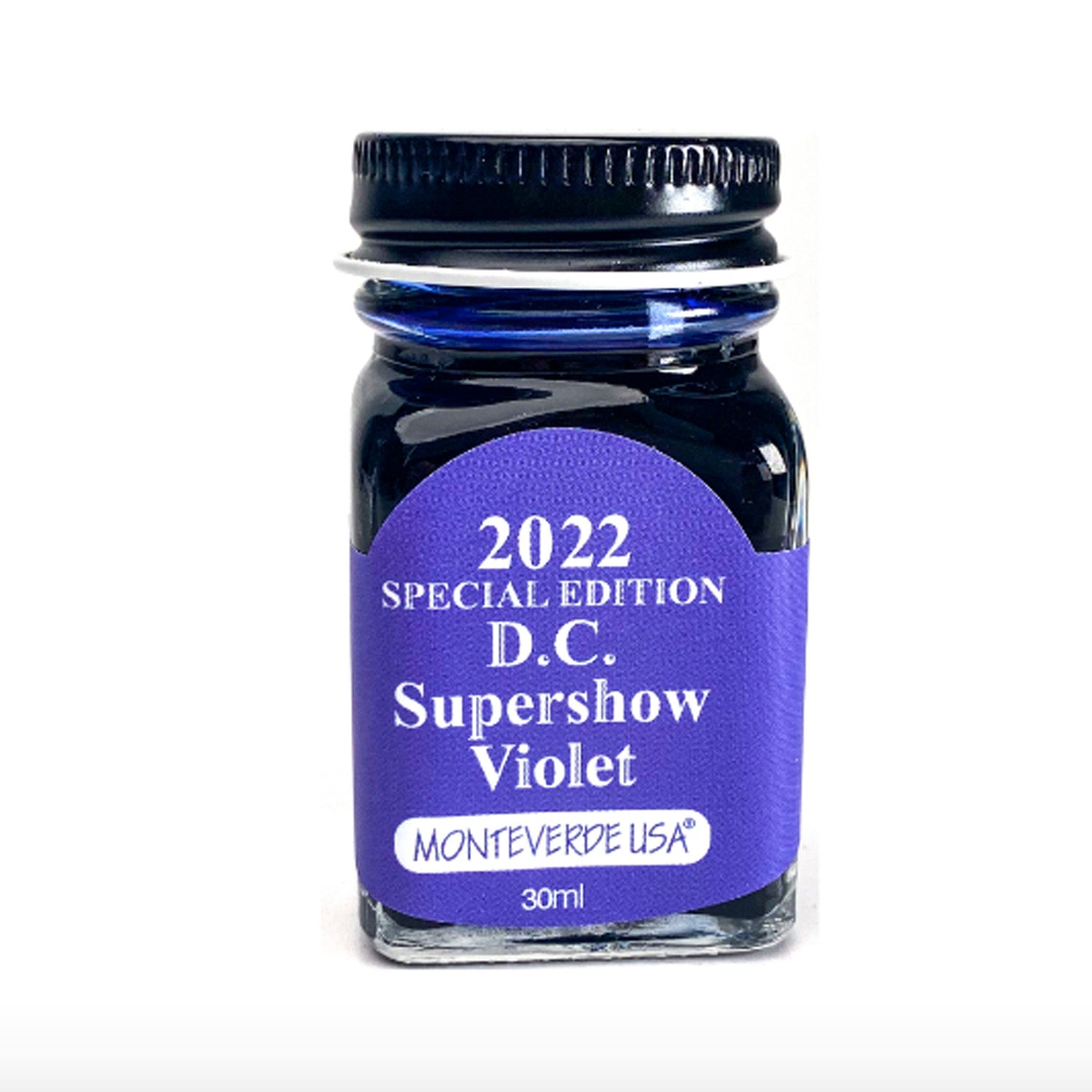 Monteverde 2022 D.C. Supershow Violet Special Edition Ink Bottle - 30m ...