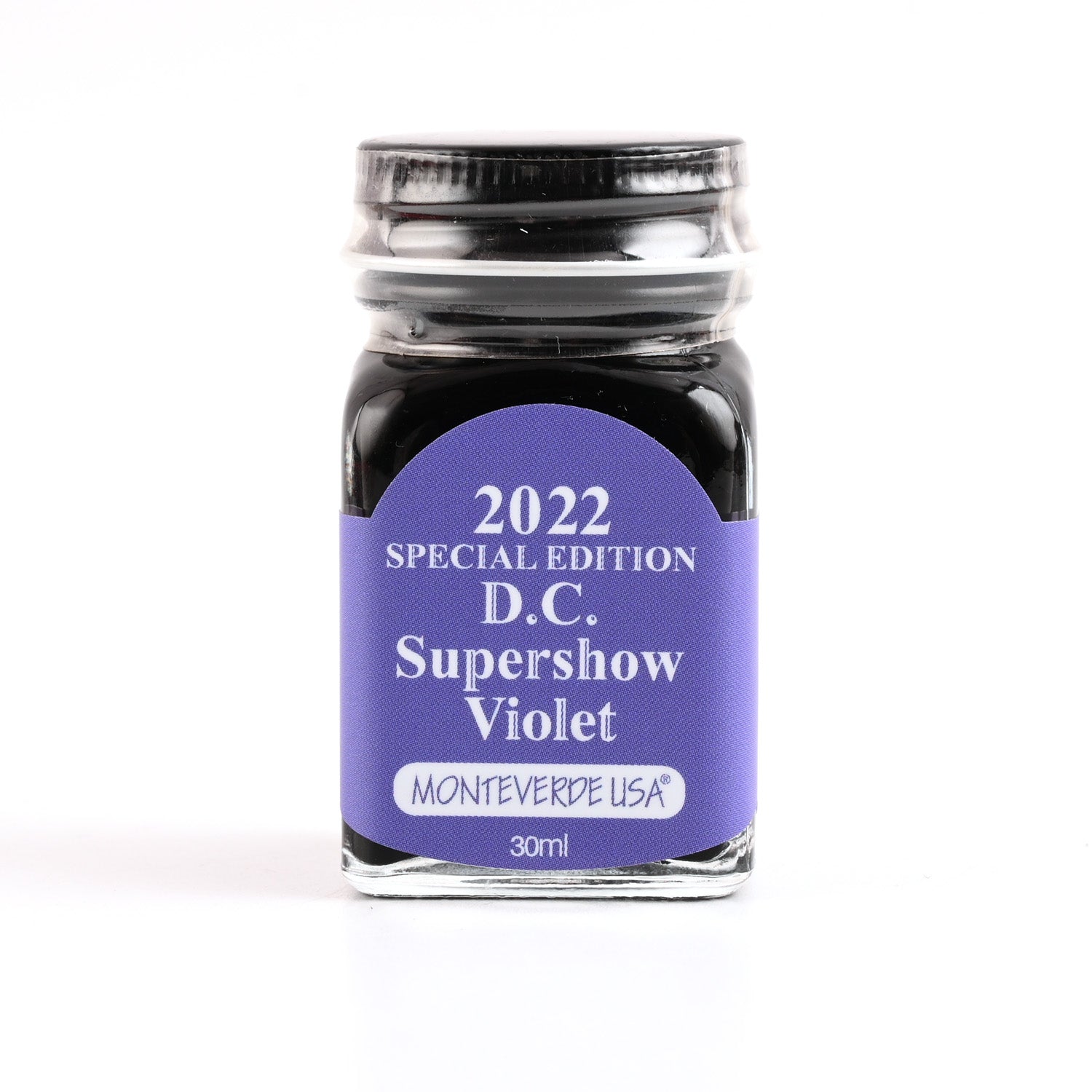 Monteverde 2022 D.C. Supershow Violet Special Edition Ink Bottle - 30m ...