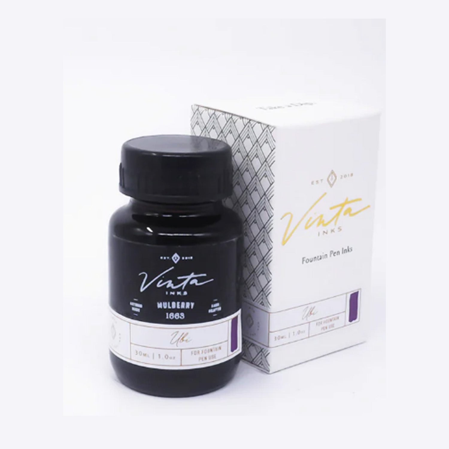 Buy Vinta Ubi 1663 Mulberry Ink | Vinta Heritage Inks | Makoba