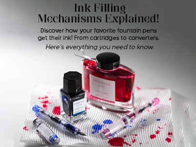 Fountain Pen Filling Mechanisms Explained – Master the Art of Inking Y ...