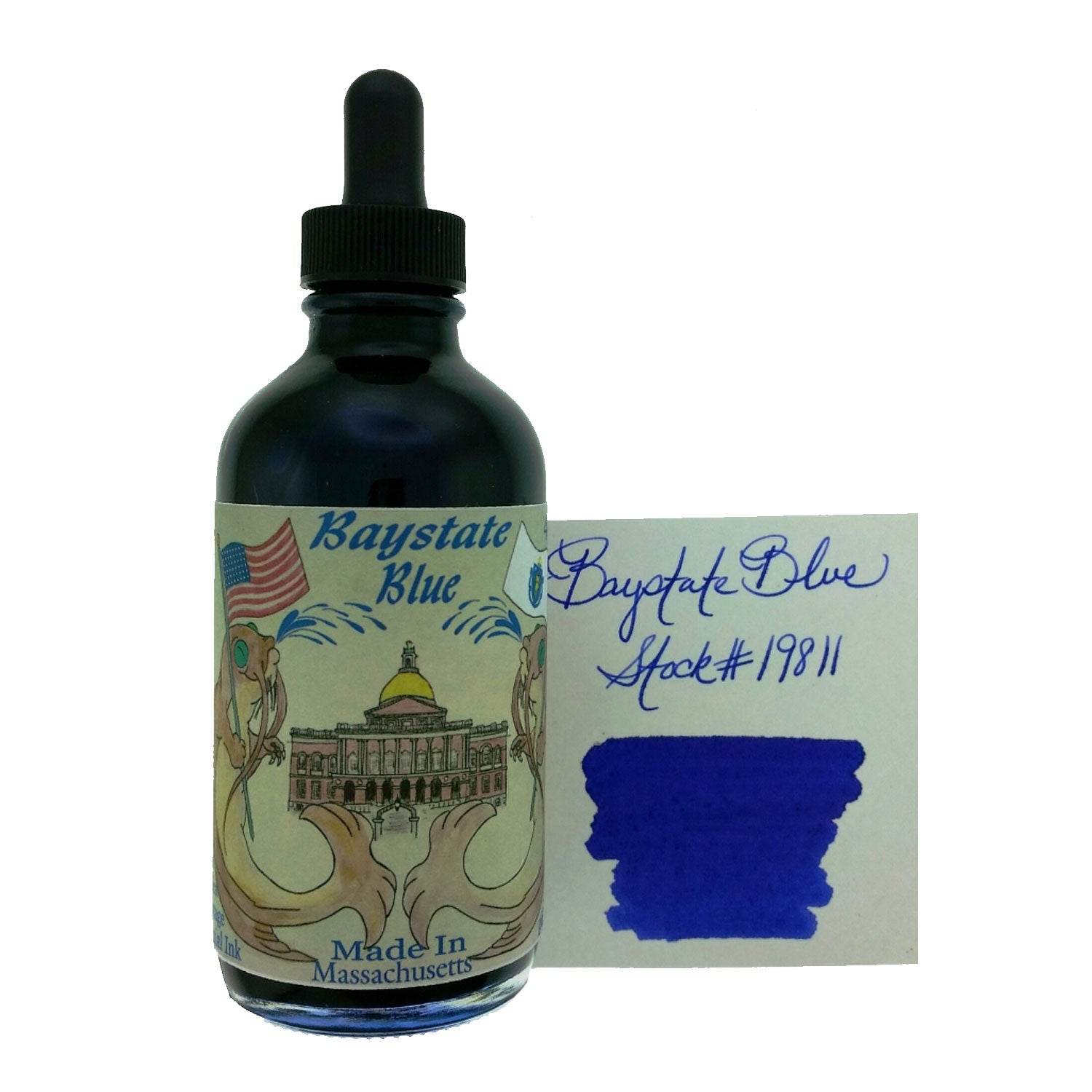 Buy Noodler's 19811 Baystate Blue Ink|Fountain Pen Inks Online|Noodlers ...