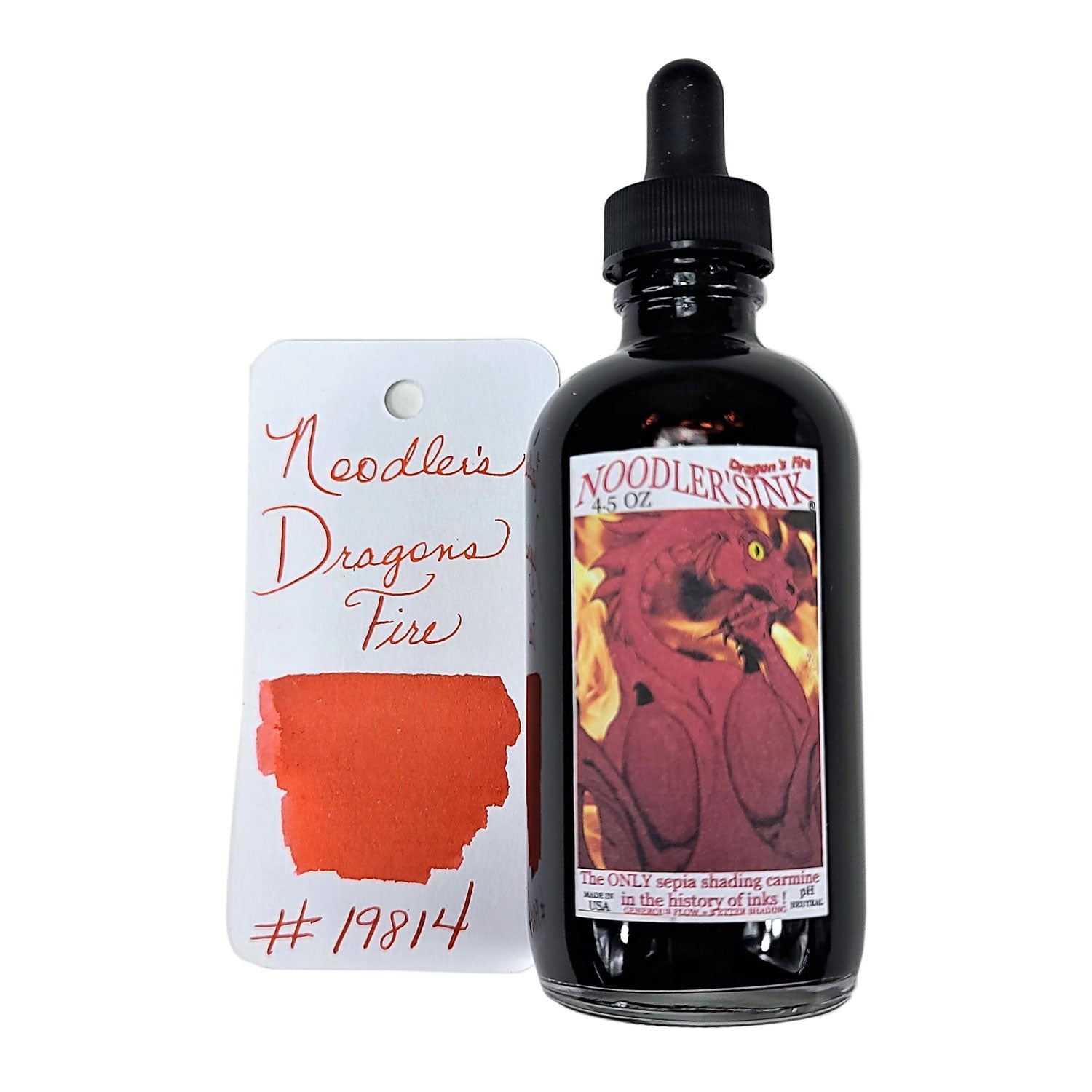 Shop Noodler's 19814 Dragon's Napalm Orange Ink |Inks Online |Noodlers ...