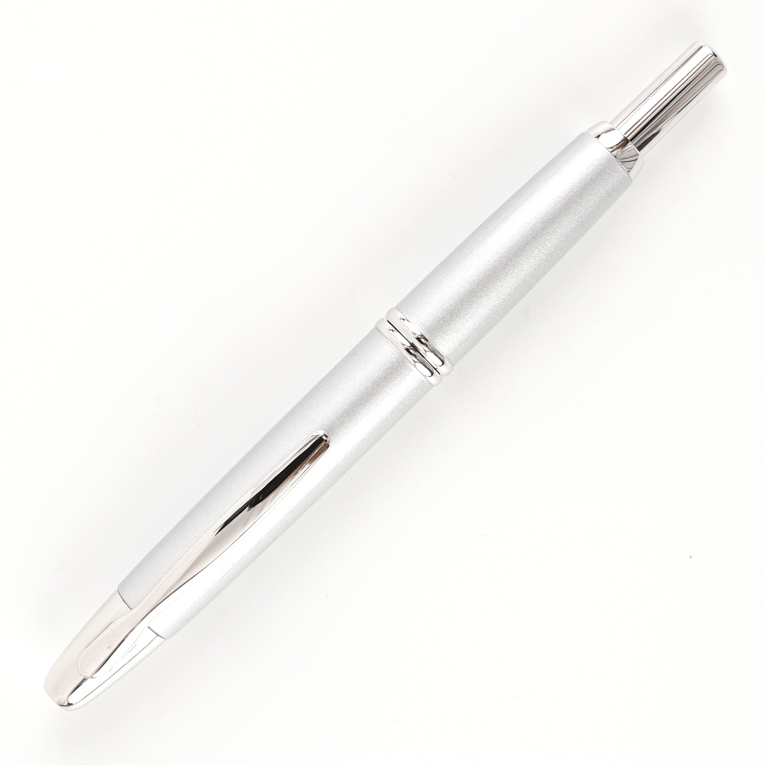 Buy Pilot Capless Silver Fountain Pen | Pilot Retractable Pen Online ...