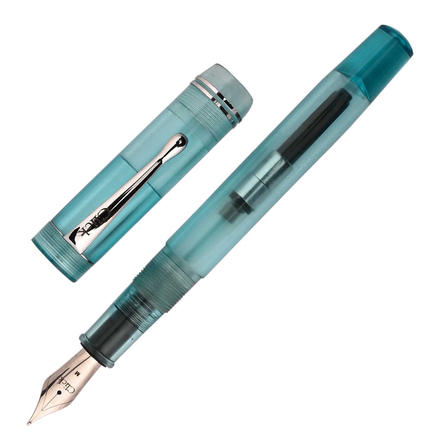 Click Renaissance Demonstrator Sky Blue Fountain Pen|Shop Online|Click ...