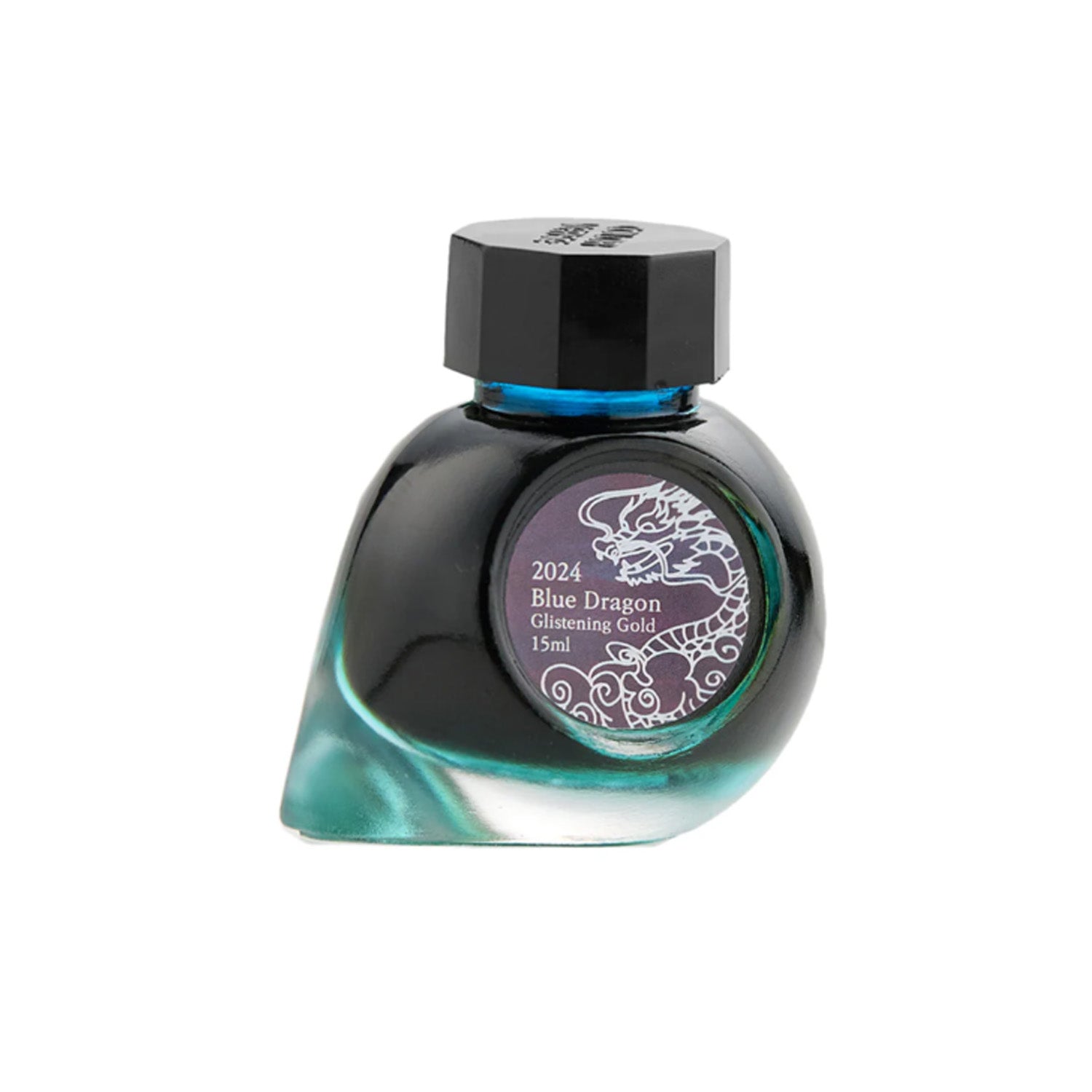 Shop Colorverse Glistening Gold Blue Dragon Ink Bottle Online at Makoba