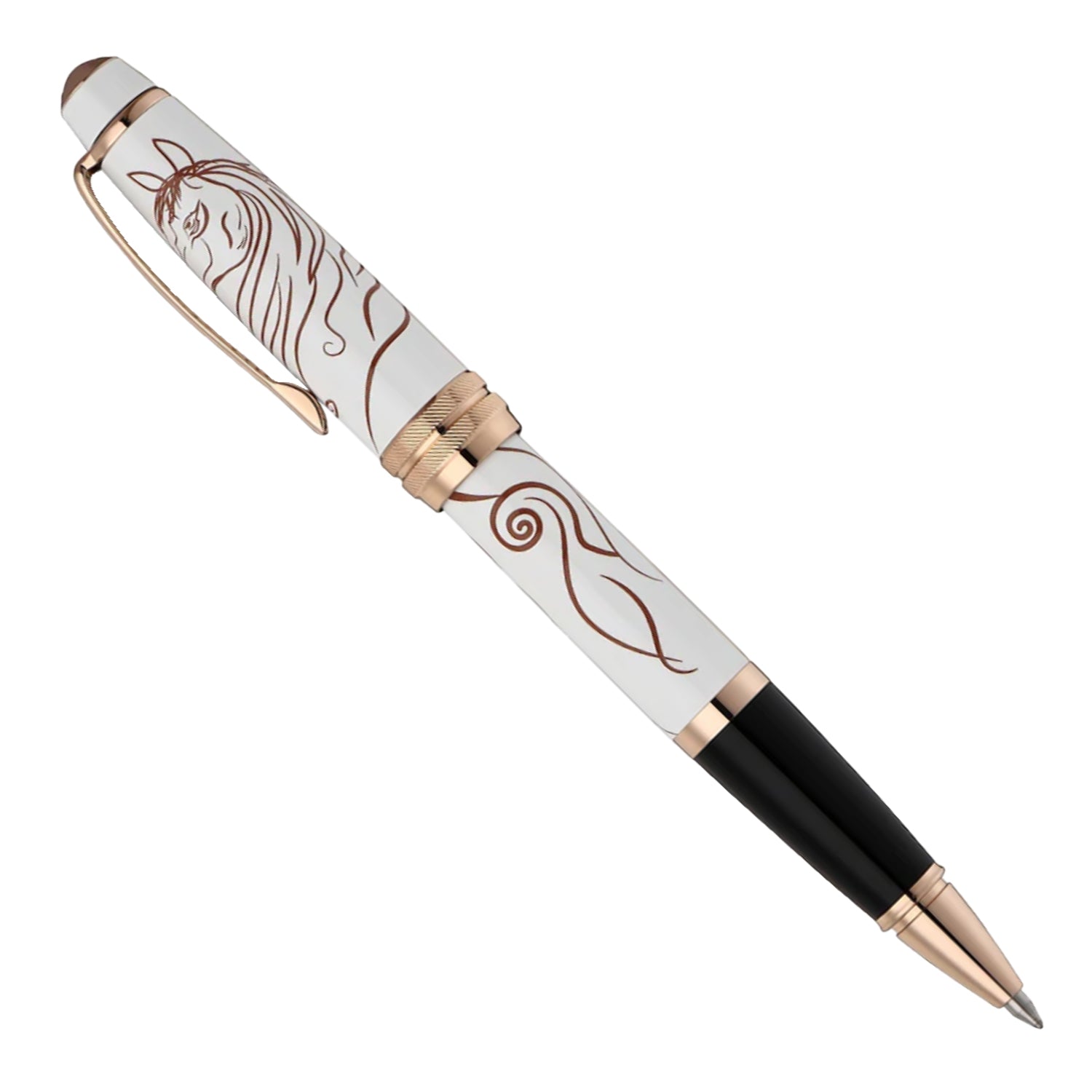 Buy Cross Year of Horse White Ball Pen |Cross Bailey Ballpoint |Makoba