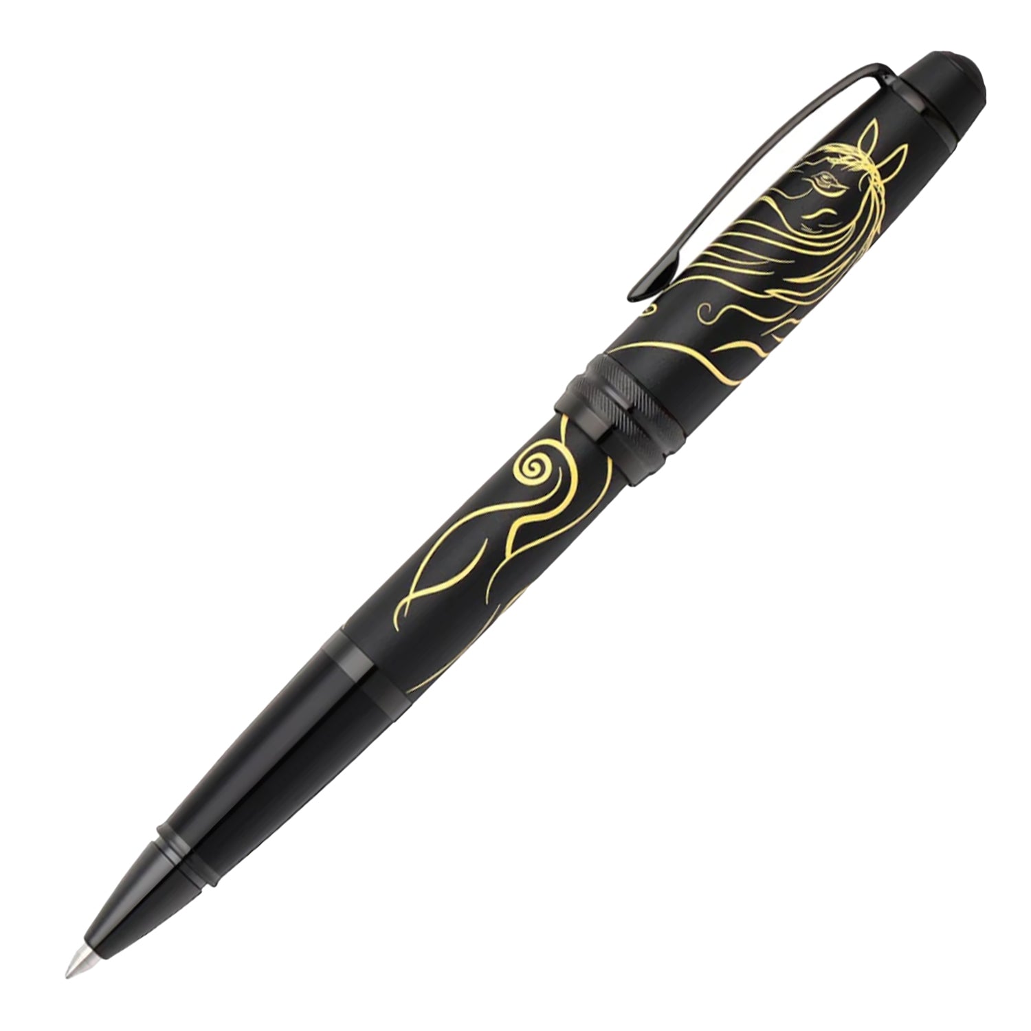 Buy Cross Year of Horse Black Roller Pen | Cross Bailey Roller Pens ...