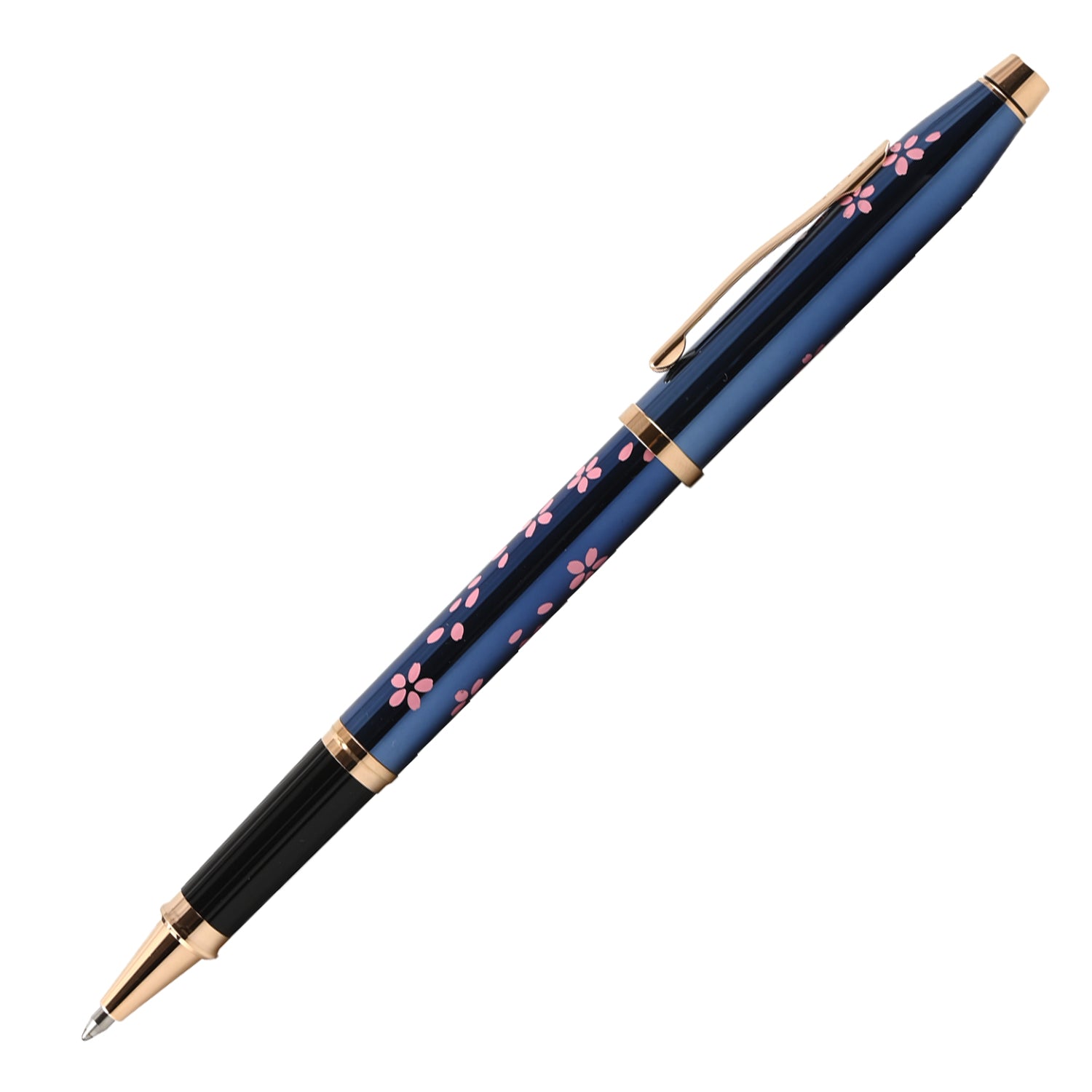 Buy Cross Cherry Blossom Blue Roller Pen |Cross Century II Pens Online ...