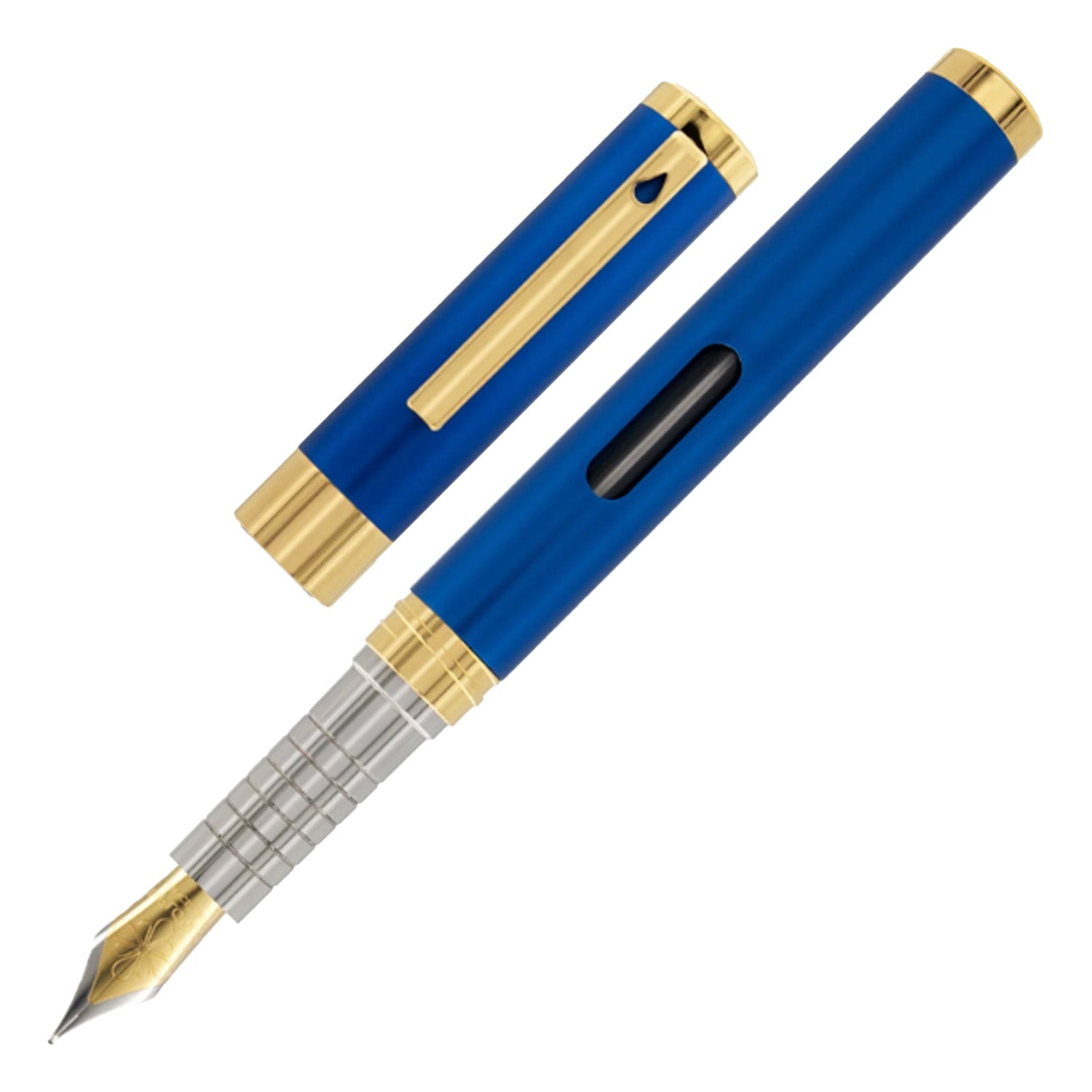 Buy Diplomat Nexus Blue Fountain Pen Online | Diplomat Pens | Makoba