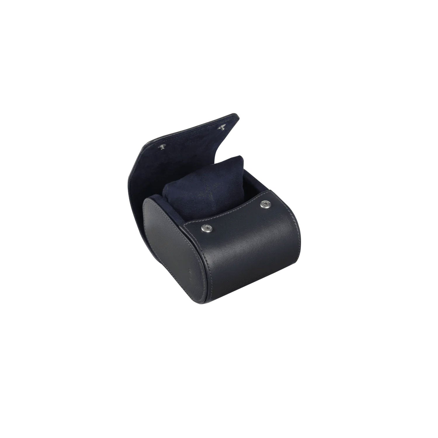 Elan Leather Single Watch Case - Blue – Makoba