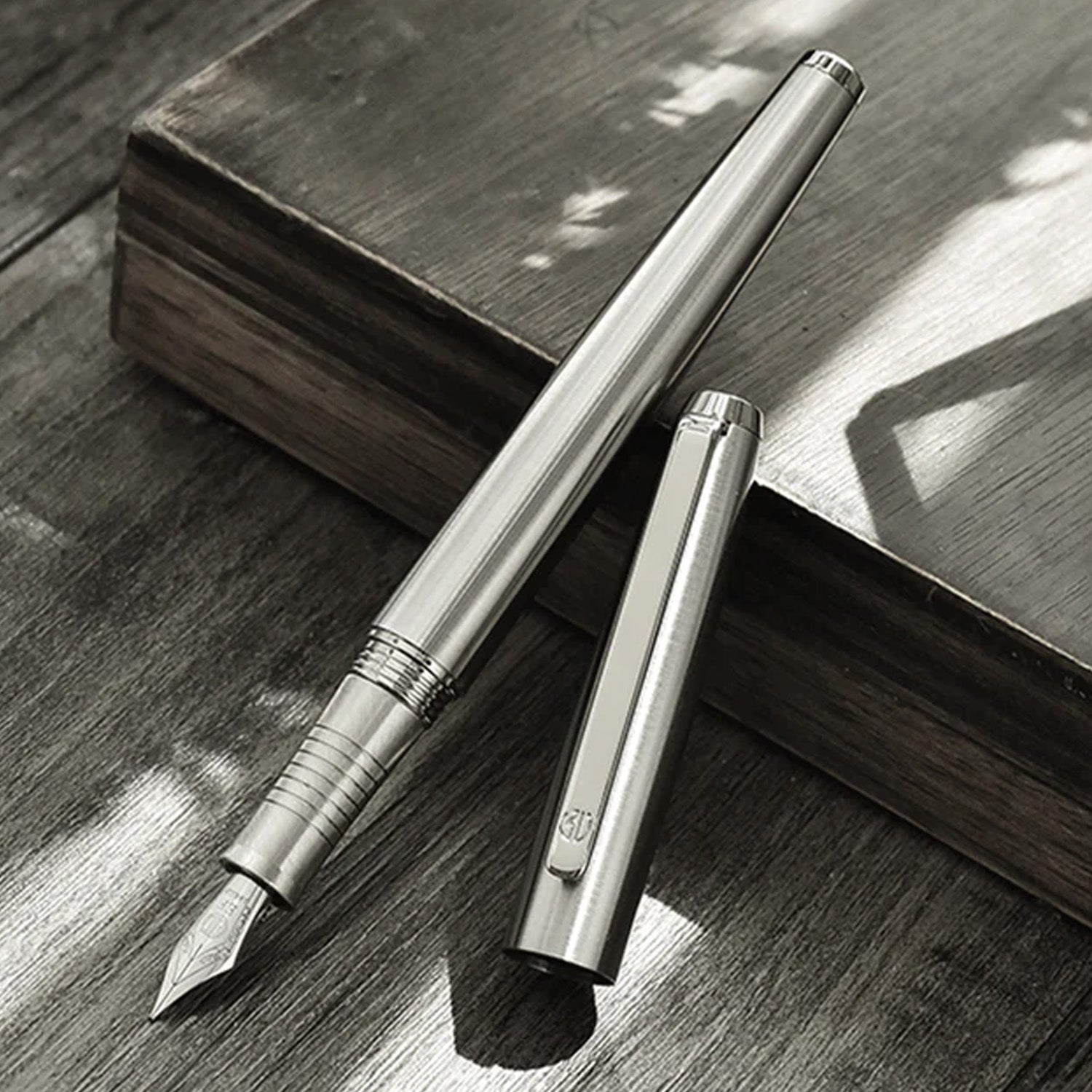 Buy Hongdian 517D Gunmetal Fountain Pen | Metal Pens Online | Hongdian ...