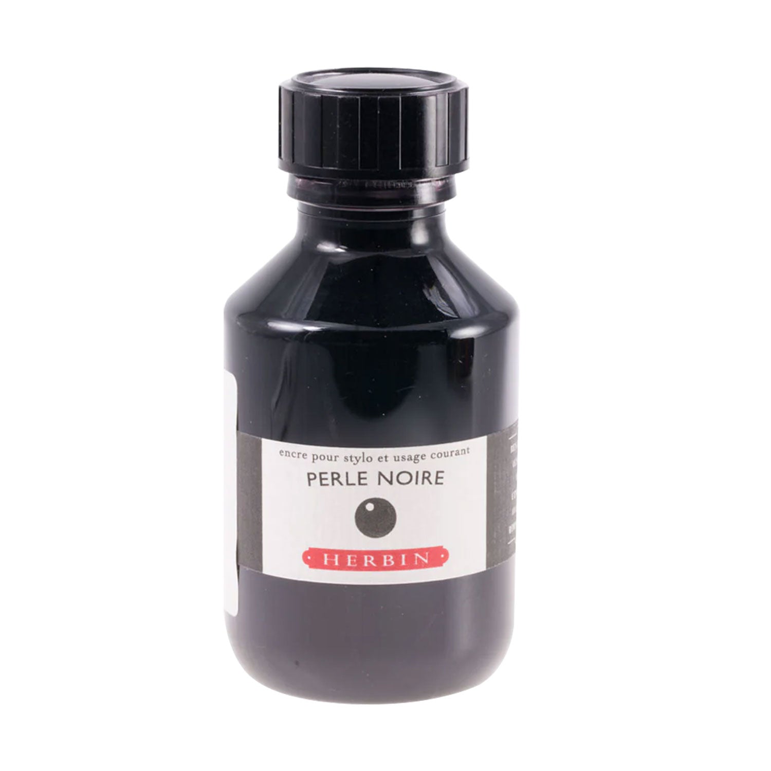 J. Herbin Perle Noire Ink Bottle - 100ml – Makoba
