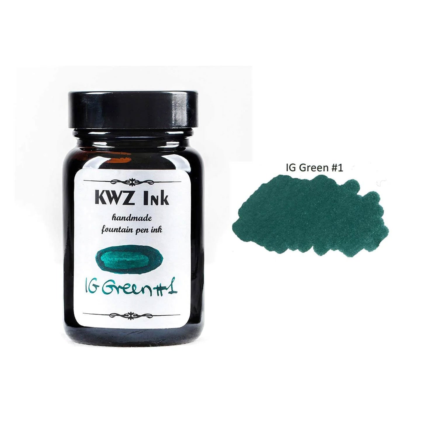 Buy KWZ Iron Gall Green #1 Ink | KWZ Iron Gall Inks Online | Makoba