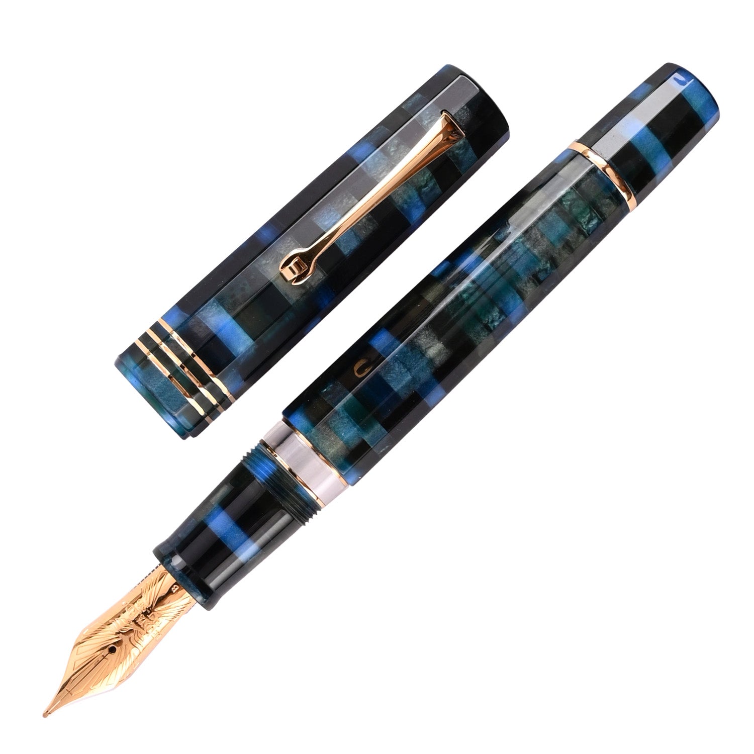 Leonardo Dodici Mosaico GT Fountain Pen | Shop Online | Leonardo – Makoba