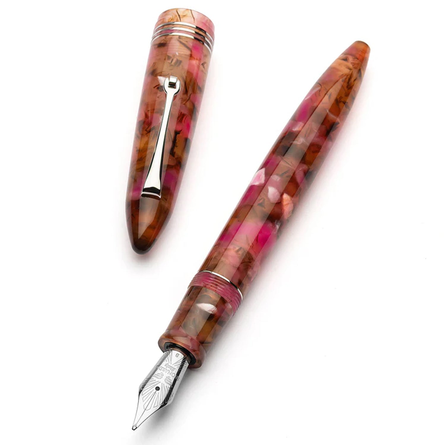 Buy Leonardo Wild Raspberry Furore Fountain Pen |Leonardo Pens |Makoba