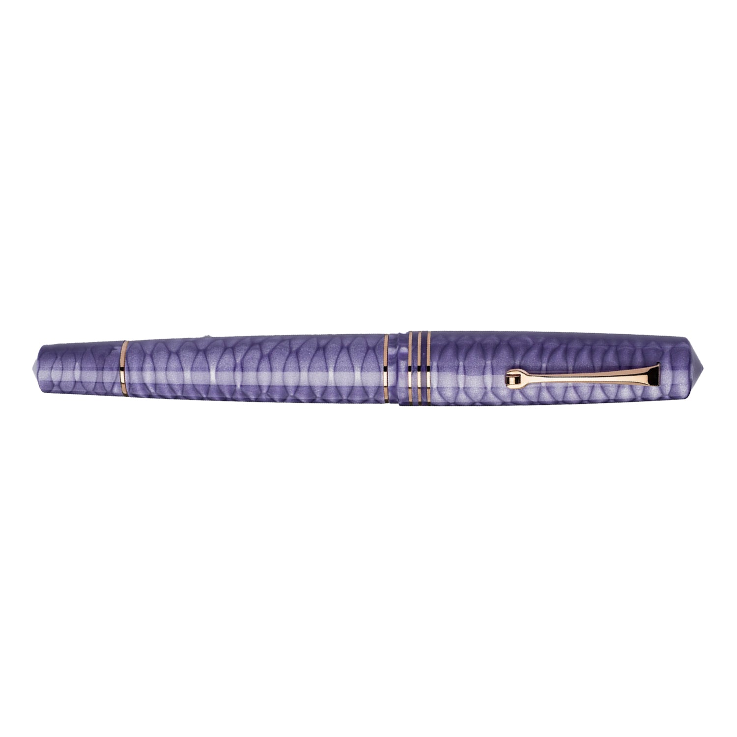 Buy Leonardo Dragon Skin Purple Fountain Pen | Leonardo Pens | Makoba