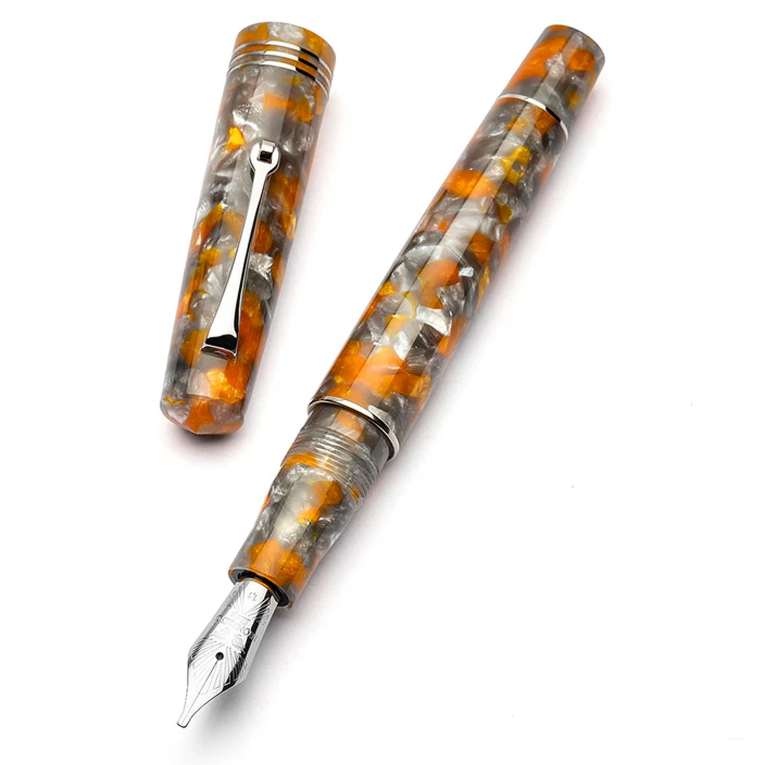 Buy Leonardo MZ Lava Cenera Fountain Pen | Leonardo Fountain Pens – Makoba