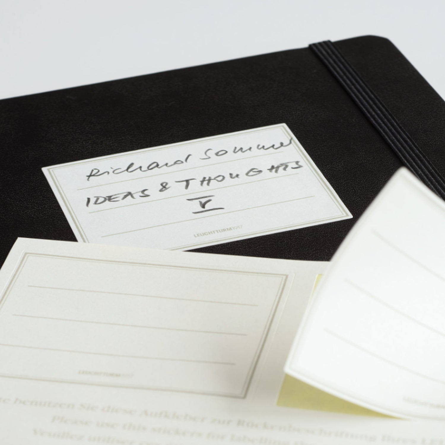 Shop Leuchtturm Black Ruled Notebook | Leuchtturm A5 Notebook | Makoba