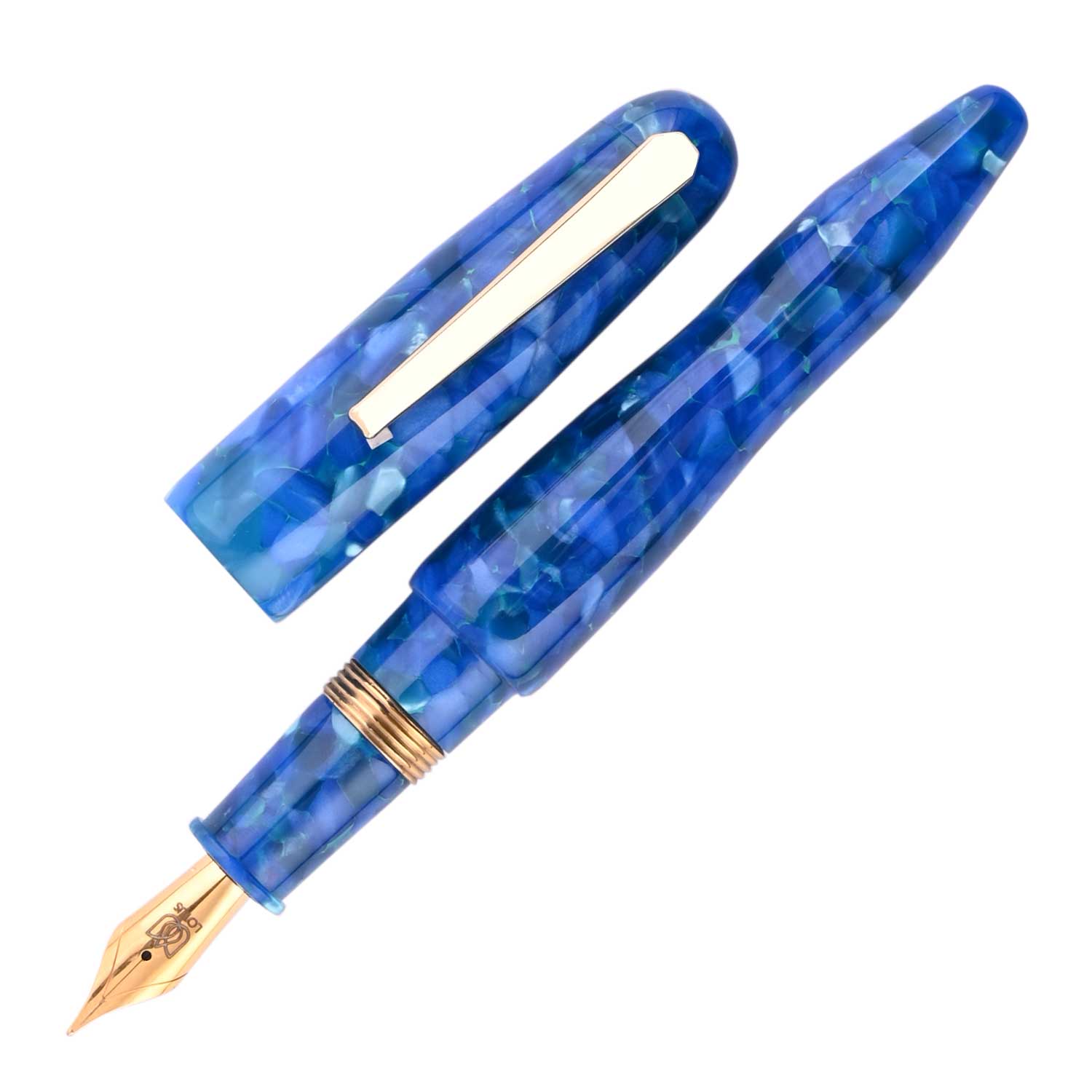 Lotus Vikrant Fountain Pen - Blue Crush GT – Makoba