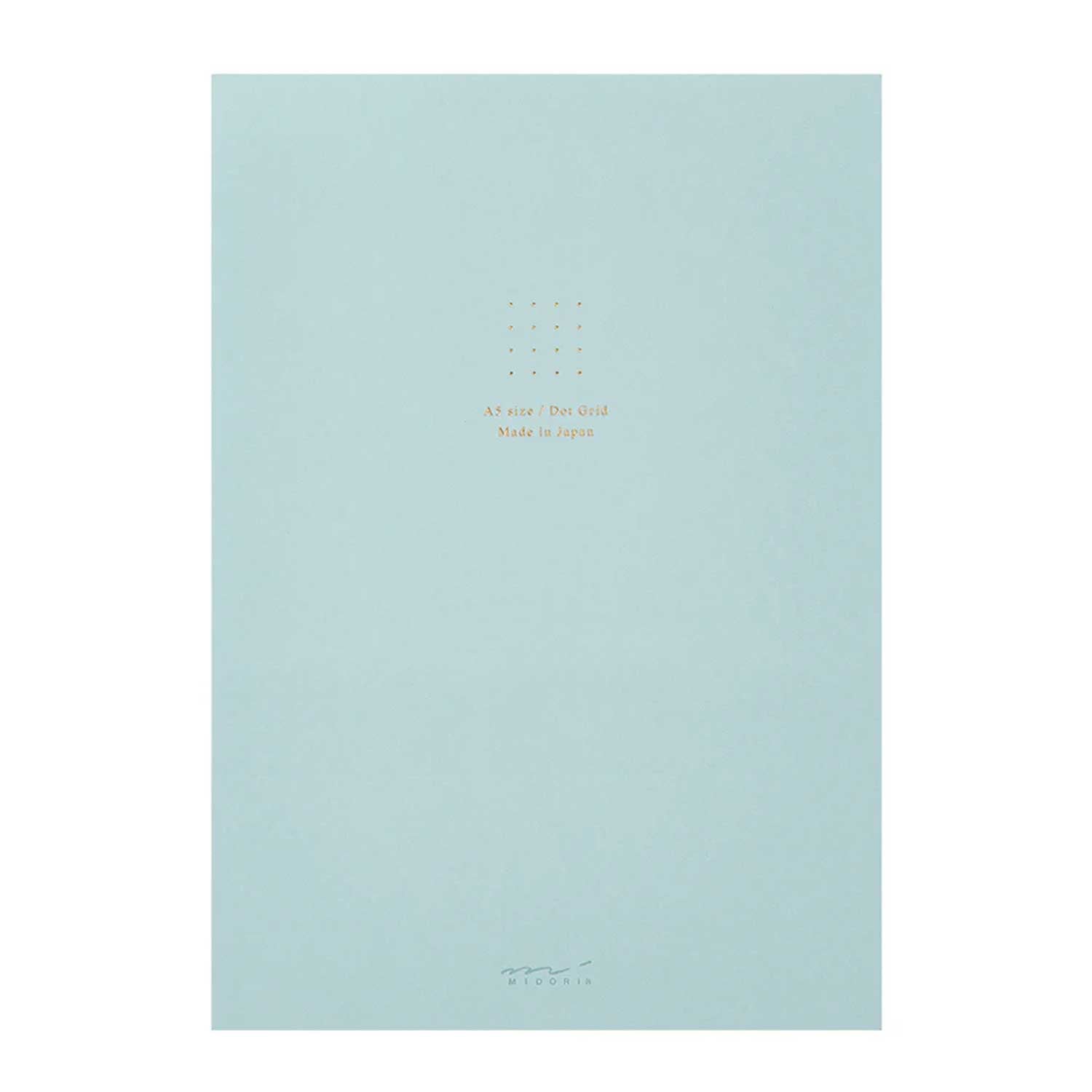Midori Soft Colour Blue Dotted Notepad -A5|Buy Online at Makoba|Midori