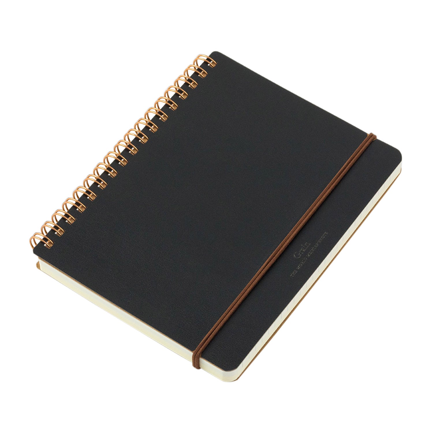 Shop Midori WM Grain Black Ruled & Plain Wirebound Notebook-B6| Midori ...