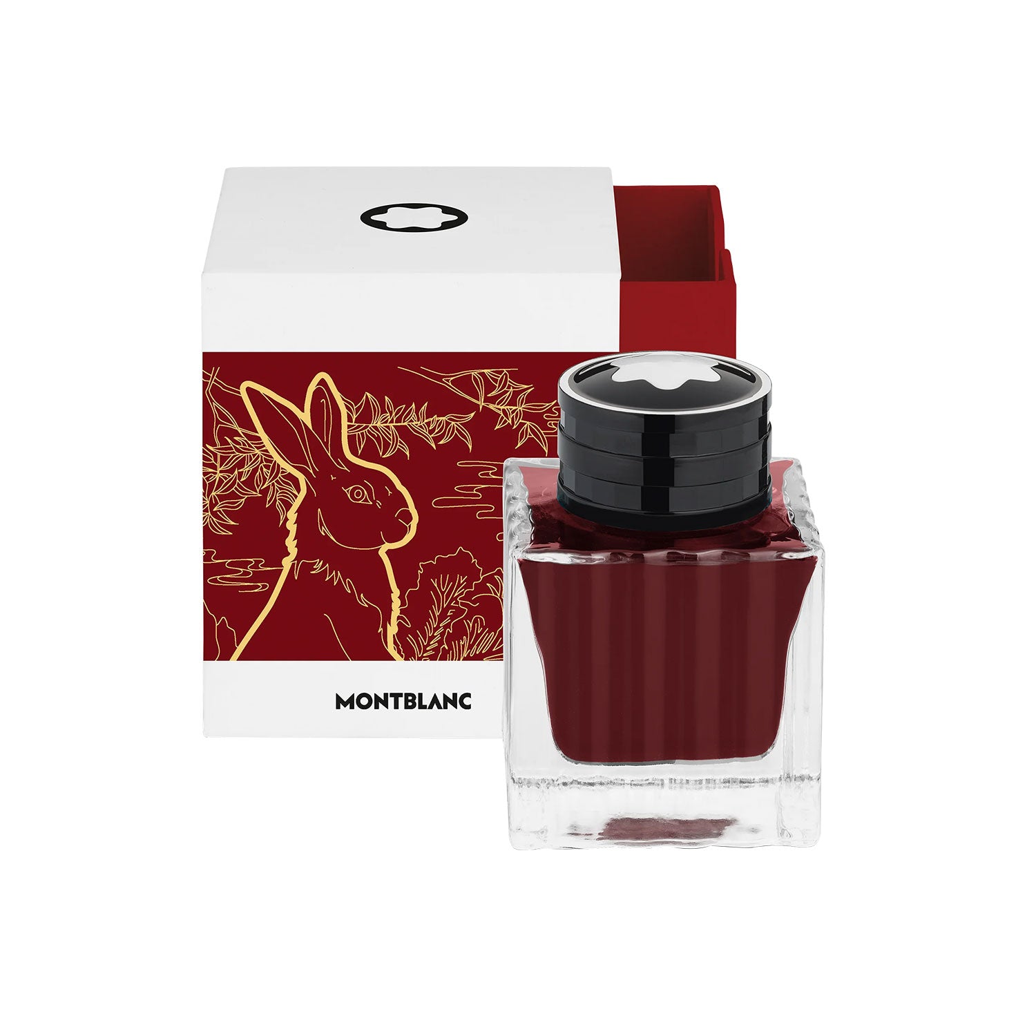 Montblanc The Legend of Zodiacs Rabbit Ink Bottle, Red - 50ml – Makoba
