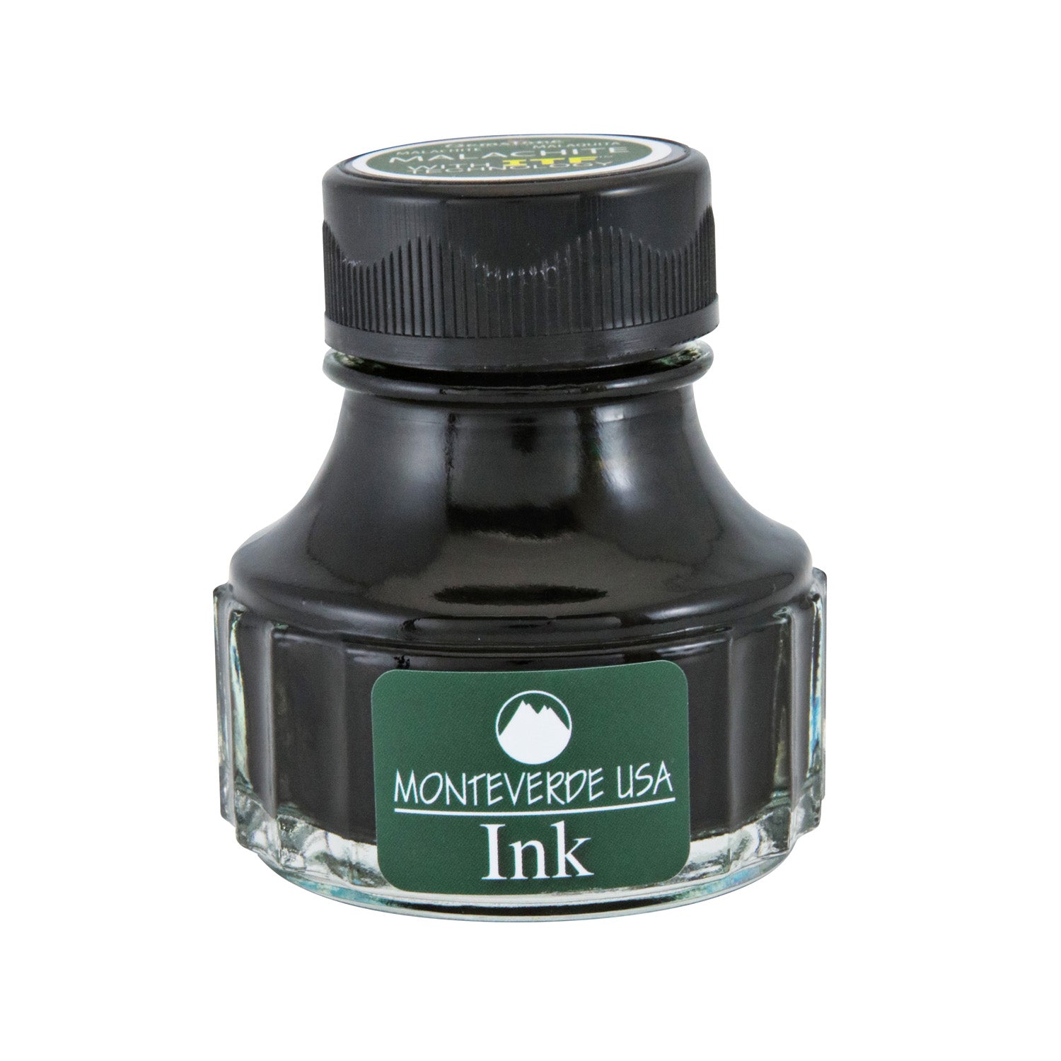Monteverde Gemstone Malachite Ink Bottle, Green - 90ml – Makoba
