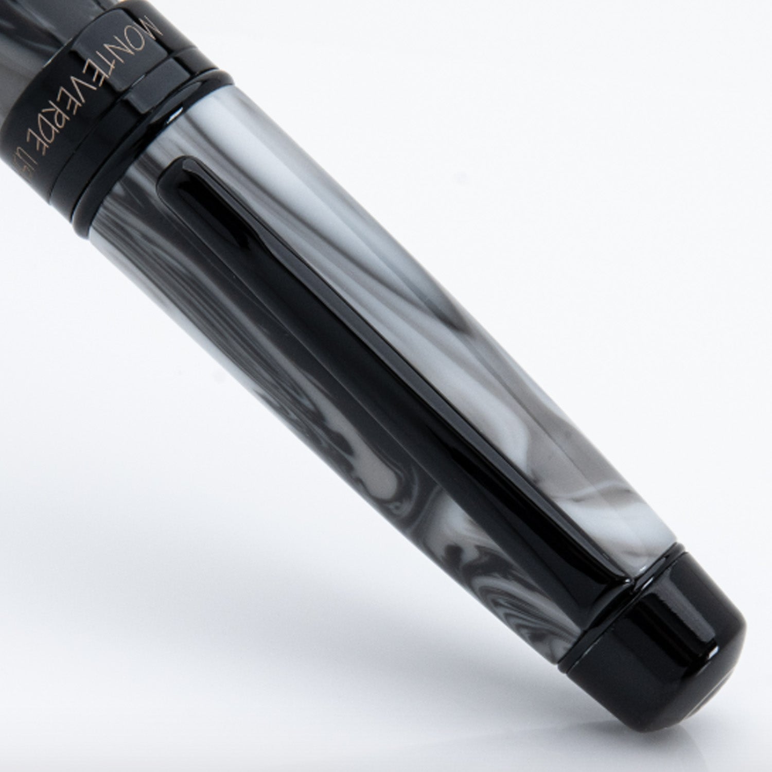 Monteverde Prima Fountain Pen - Grey Swirl BT – Makoba