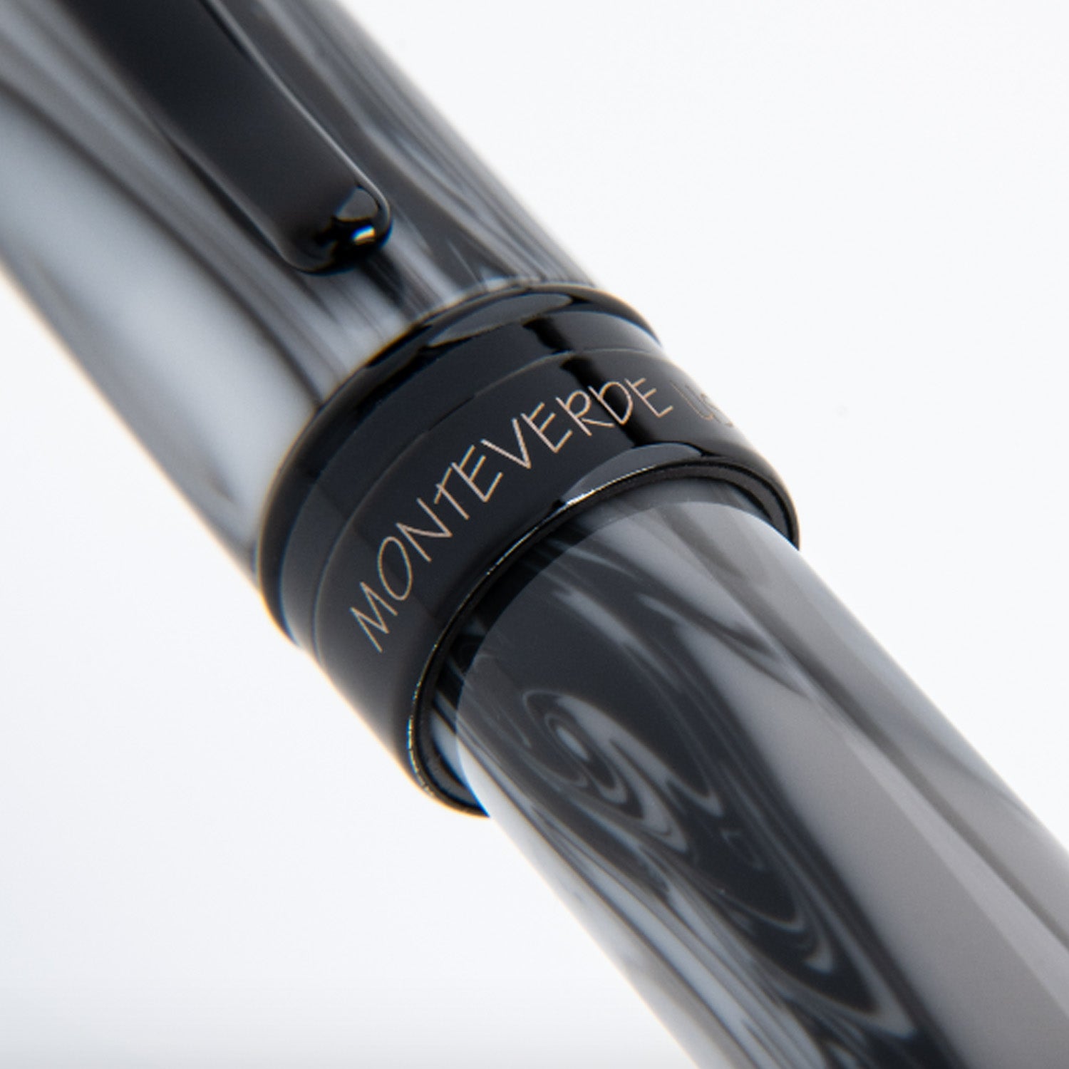 Monteverde Prima Fountain Pen - Grey Swirl BT – Makoba