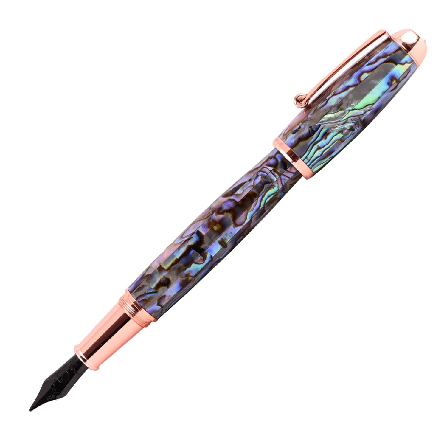 Monteverde Super Mega Abalone Fountain Pen - Rosegold (Limited Edition ...