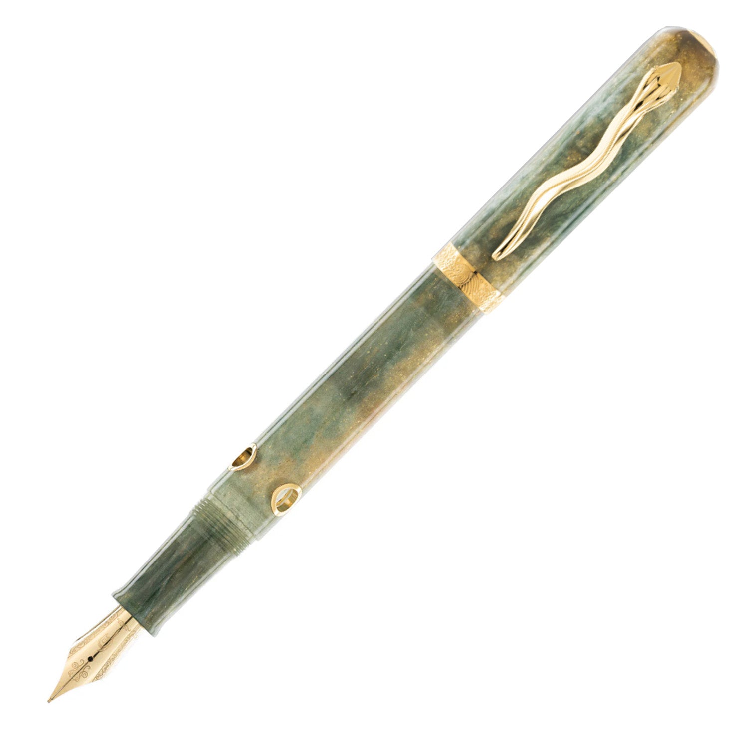 Buy Nahvalur Snake Fountain Pen | Nahvalur Pen of the Year 2025|Makoba