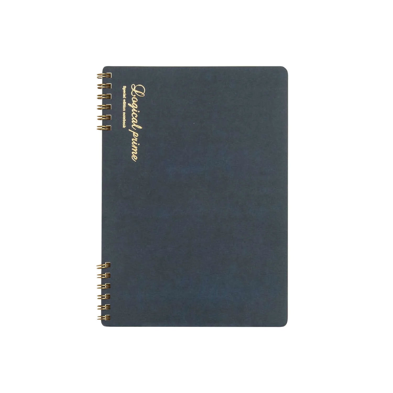 Nakabayashi Logical Prime Fountain Pen Friendly Spiral Notebook, Blue ...