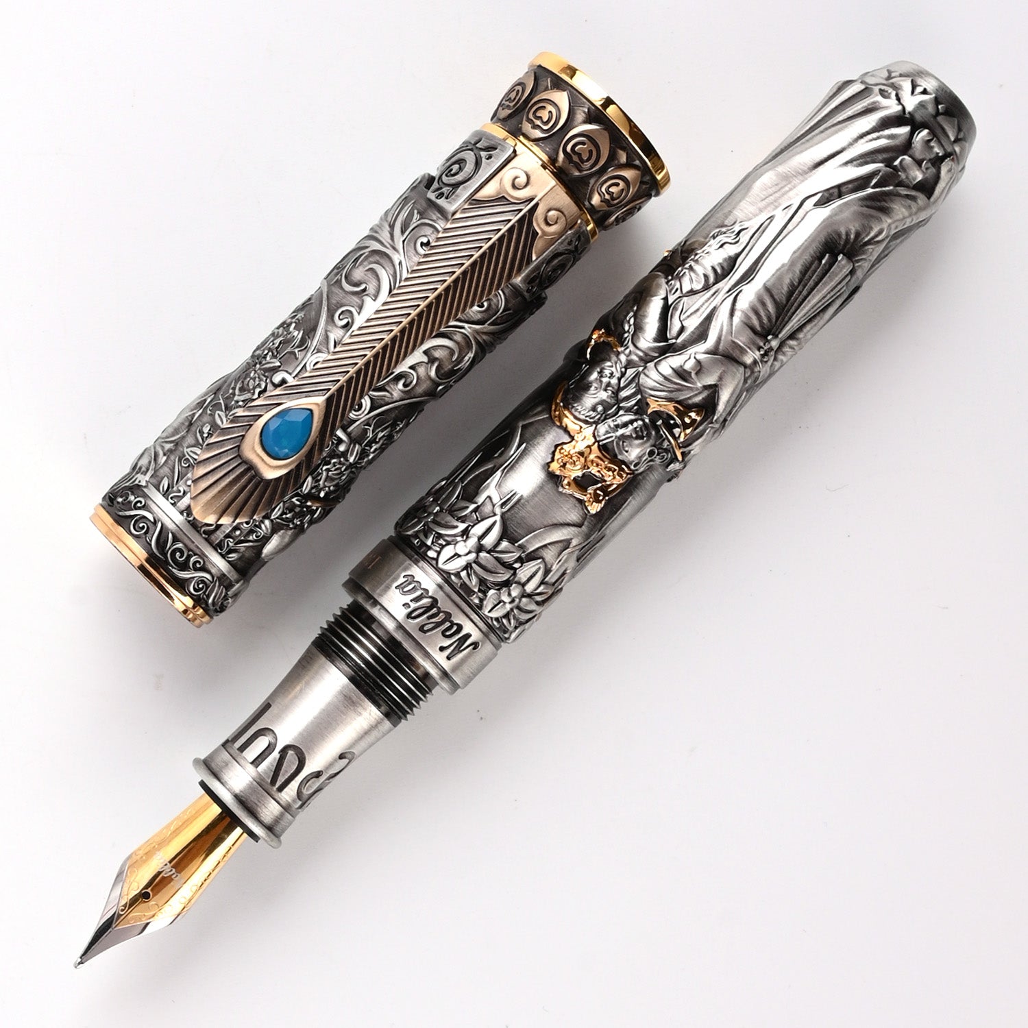 Buy Noblia Radha Krishna Fountain Pen|Noblia Limited Edition Pen|Makoba