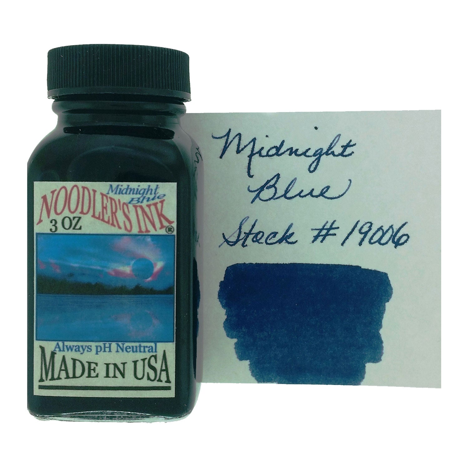 Shop Noodler's 19006 Midnight Blue Ink | Inks Online | Noodlers – Makoba