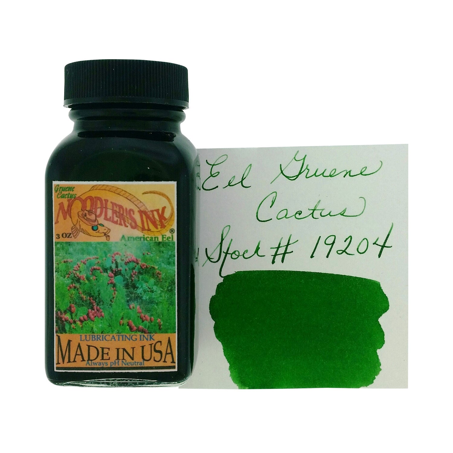 Shop Noodler's 19204 Eel Gruene Cactus Green Ink|Inks Online |Noodlers ...