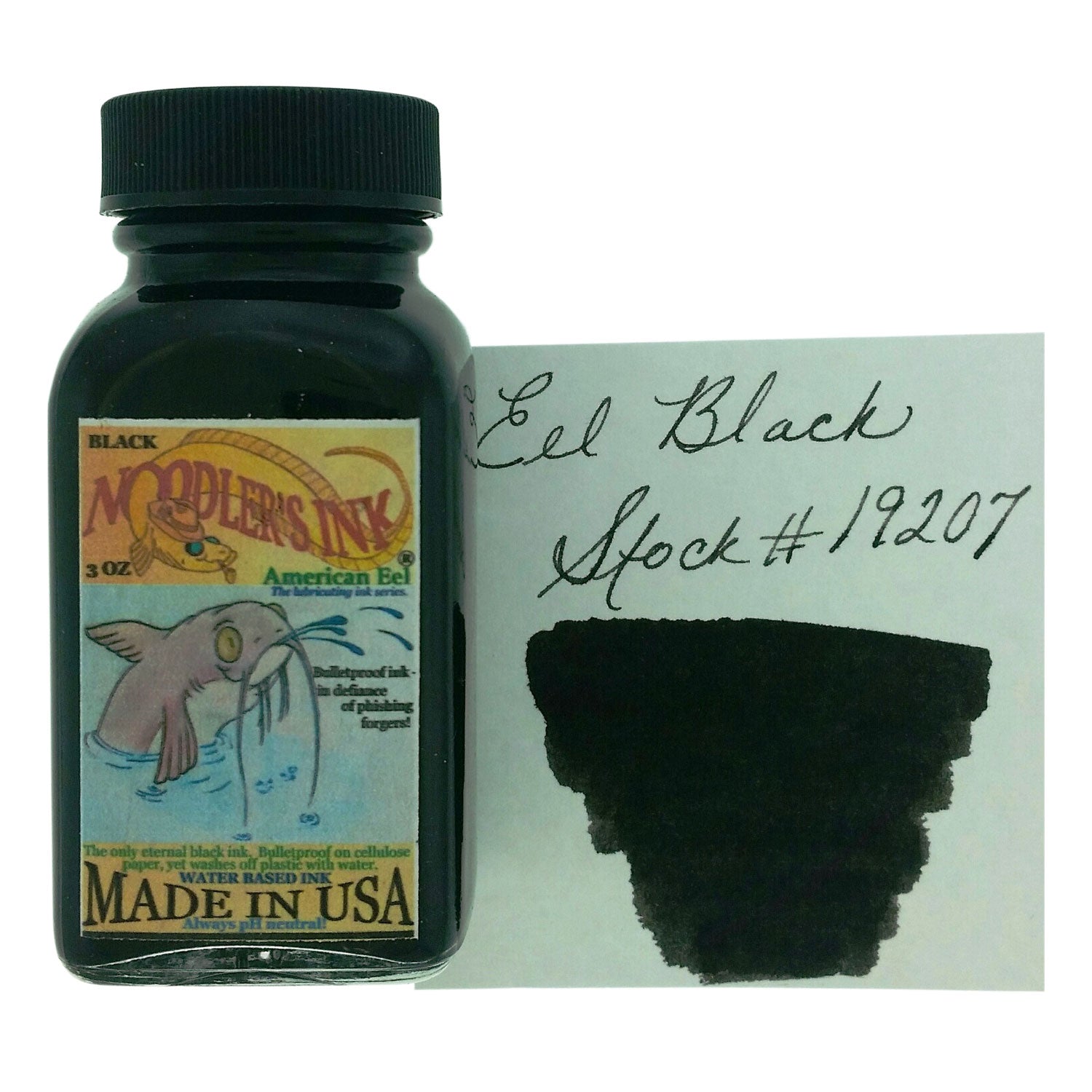 Buy Noodler's 19207 Eel Black Ink |Fountain Pen Inks Online | Noodlers ...
