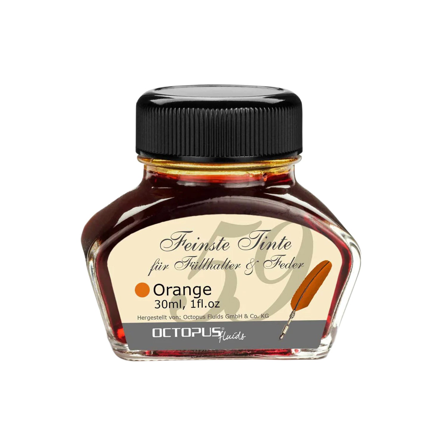 Octopus Classic Orange Ink - 30ml – Makoba