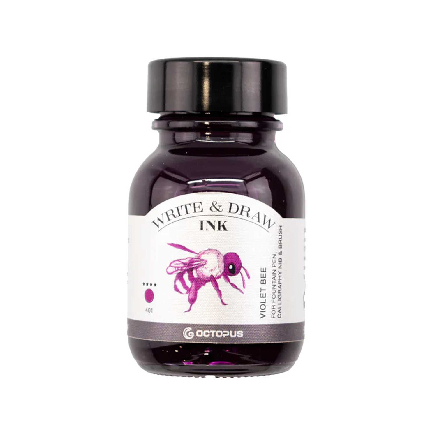 Octopus Write & Draw Ink Bottle, Violet Bee - 50ml – Makoba