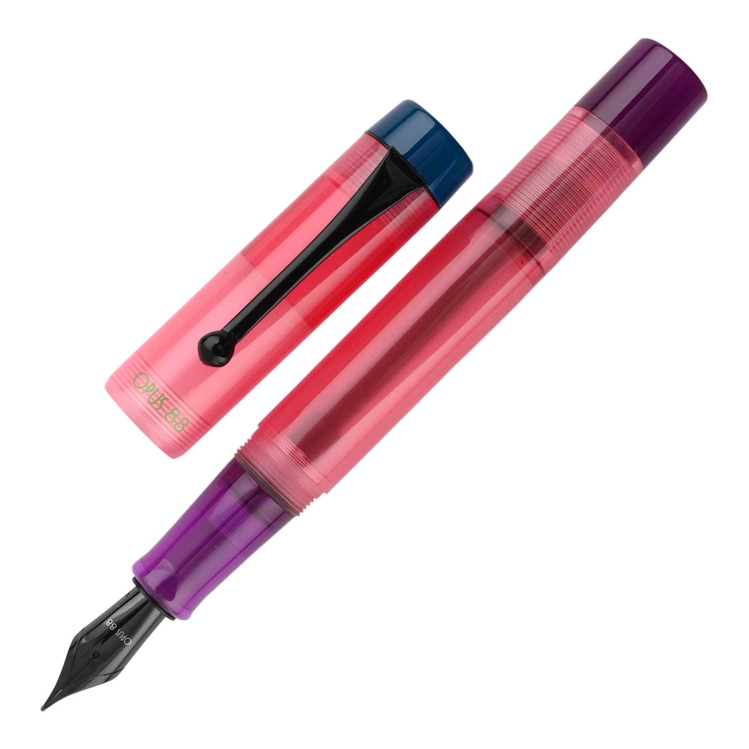 Opus 88 Demo Fountain Pen - Pink BT (Special Edition) – Makoba