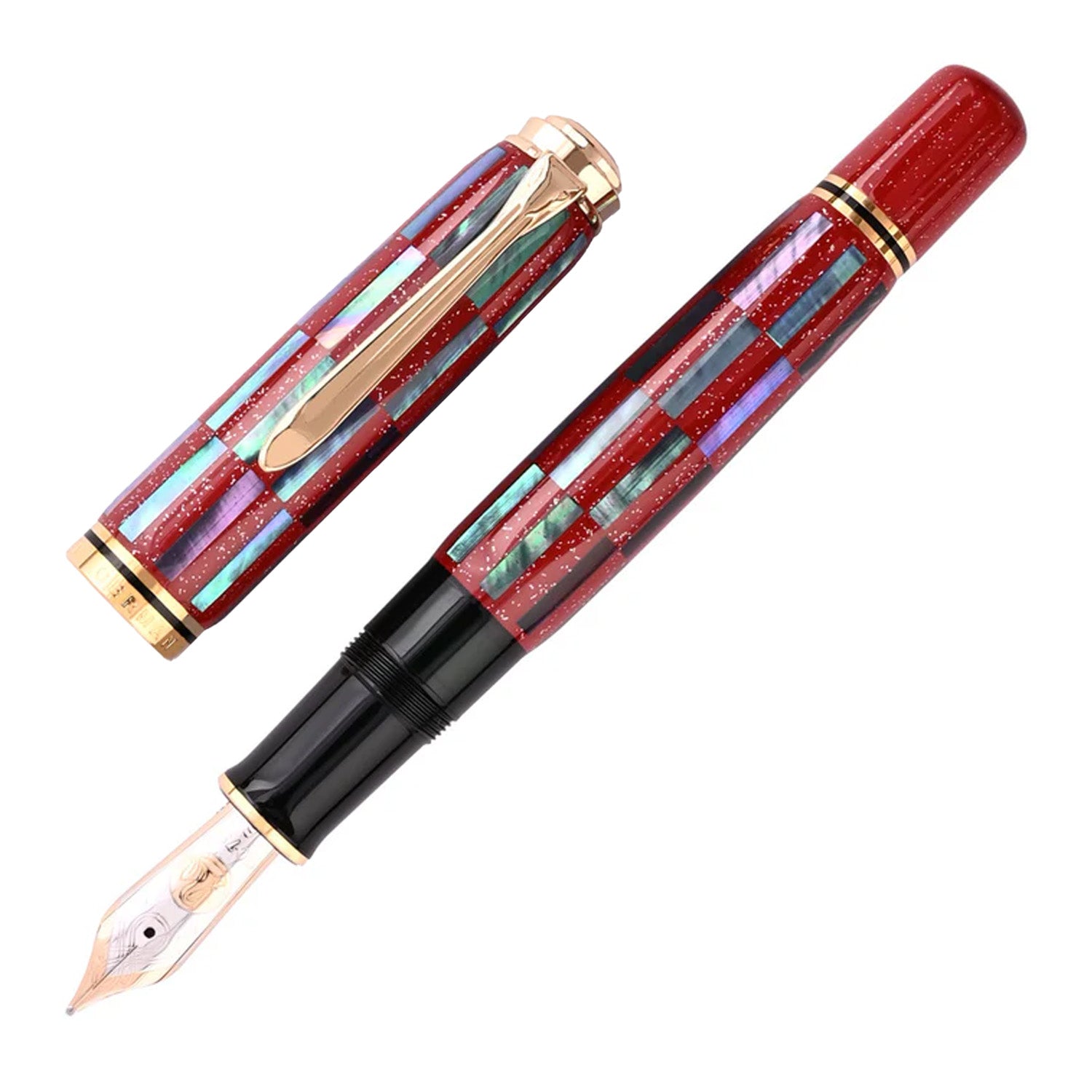 Pelikan M1000 Raden Red Infinity Fountain Pen | Shop Online | Pelikan ...