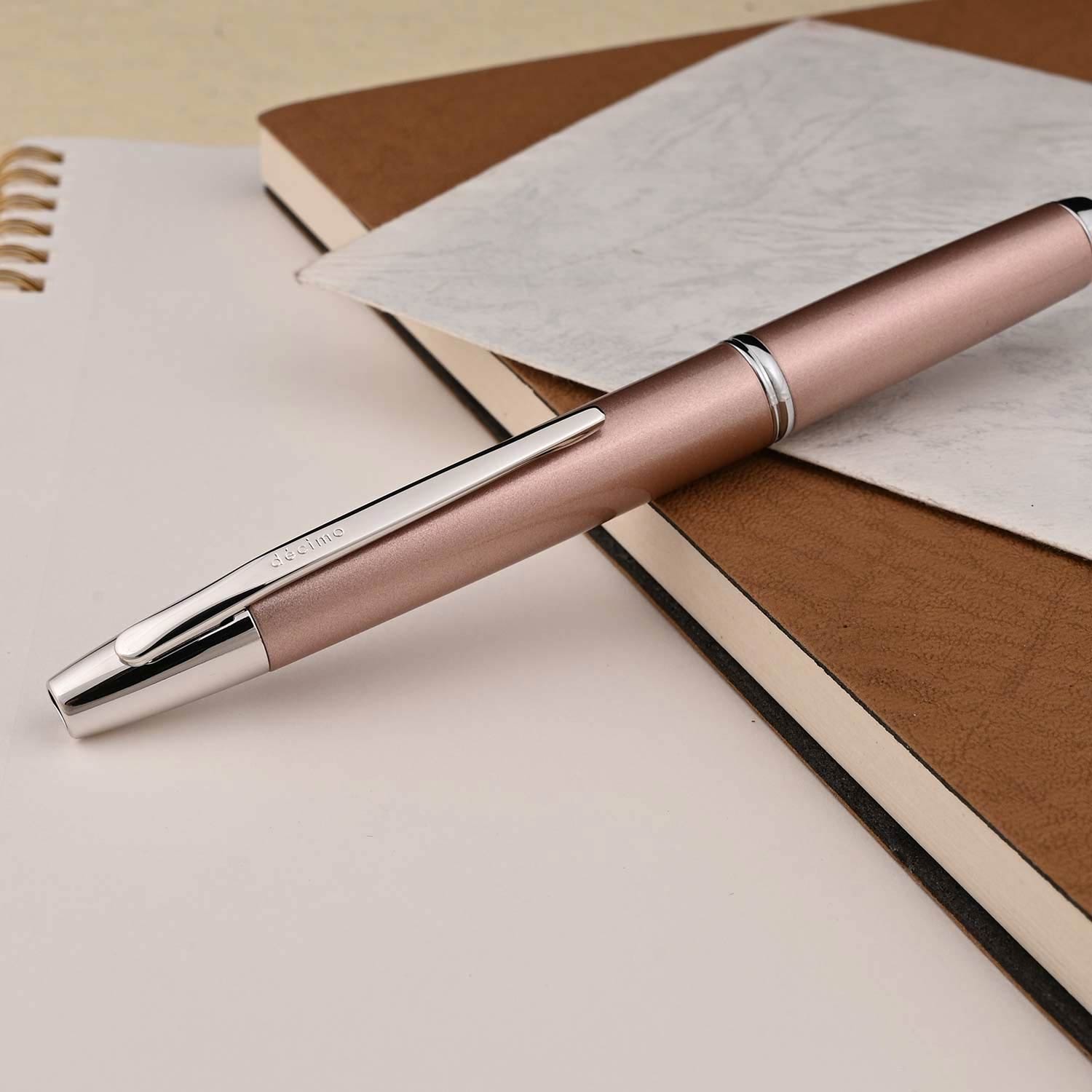 Buy Pilot Capless Decimo Fountain Pen - Champagne CT Online - Pilot ...