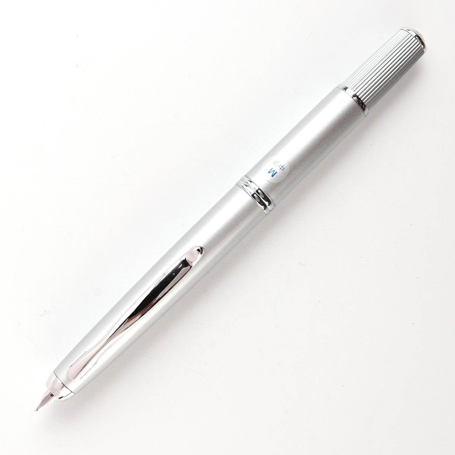 Buy Pilot Fermo Silver Fountain Pen |Pilot Fermo Fountain Pens |Makoba
