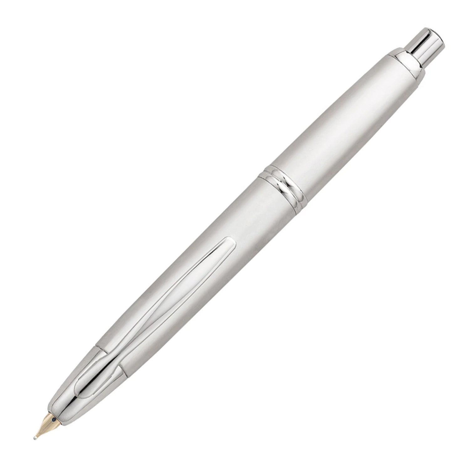 Buy Pilot Capless Silver Fountain Pen | Pilot Retractable Pen Online ...