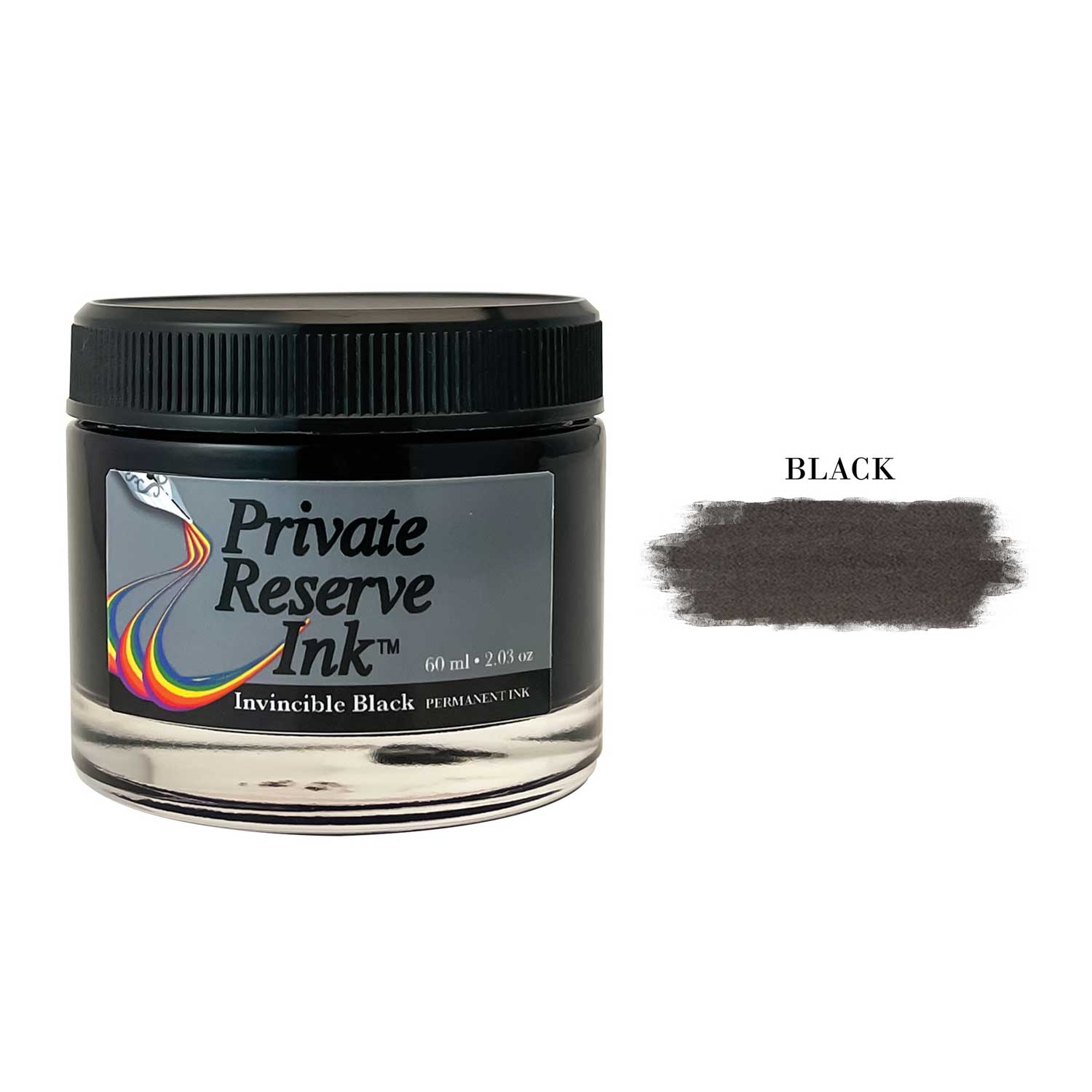 Private Reserve Invincible Black Ink Bottle - 60ml – Makoba