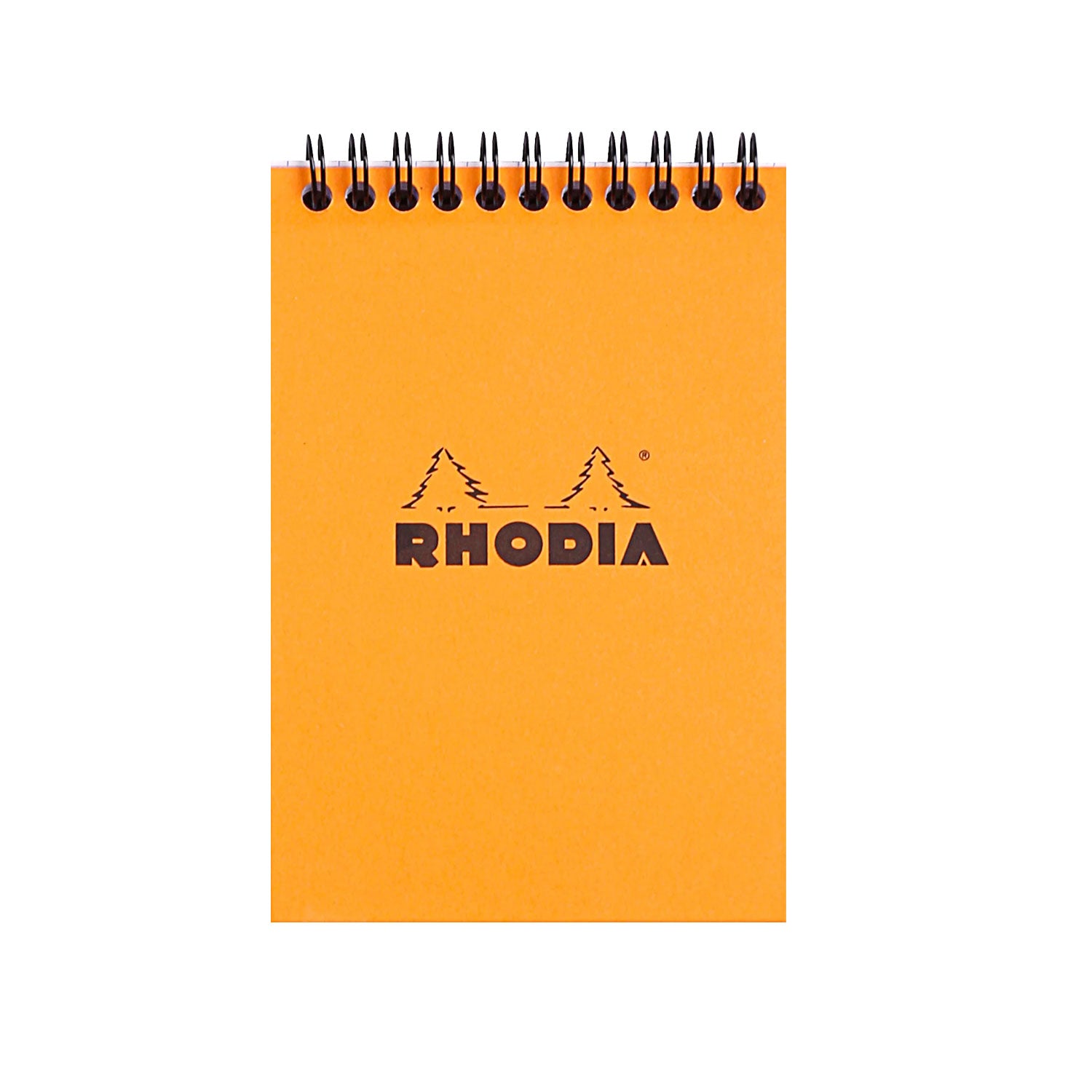 Rhodia Classic Spiral Orange Notepad - A6, Squared – Makoba