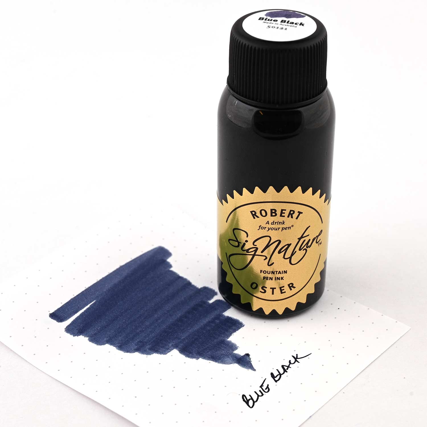 Robert Oster Signature Ink, Blue Black - 50ml – Makoba