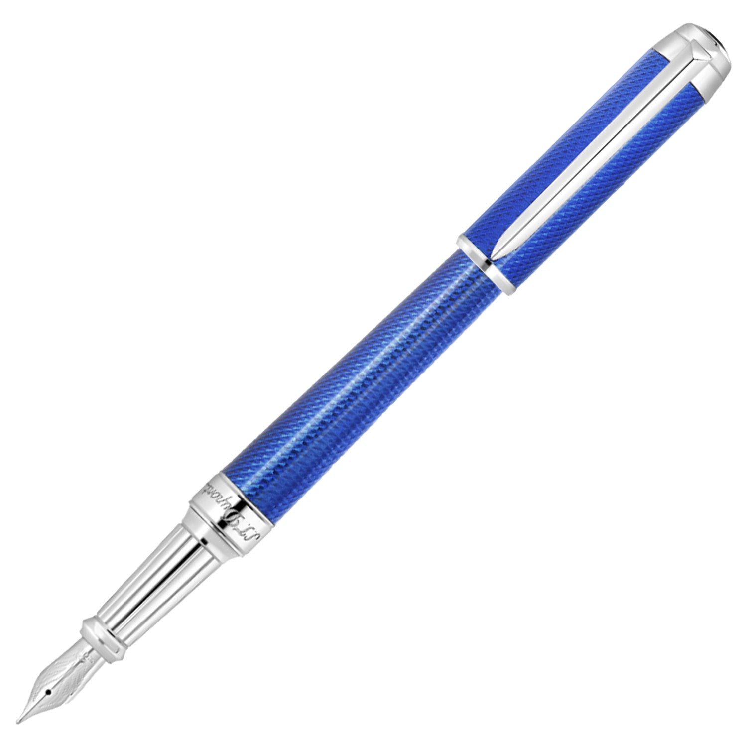 Buy ST Dupont Line D Eternity Indigo Blue Fountain Pen| ST Dupont Pens ...