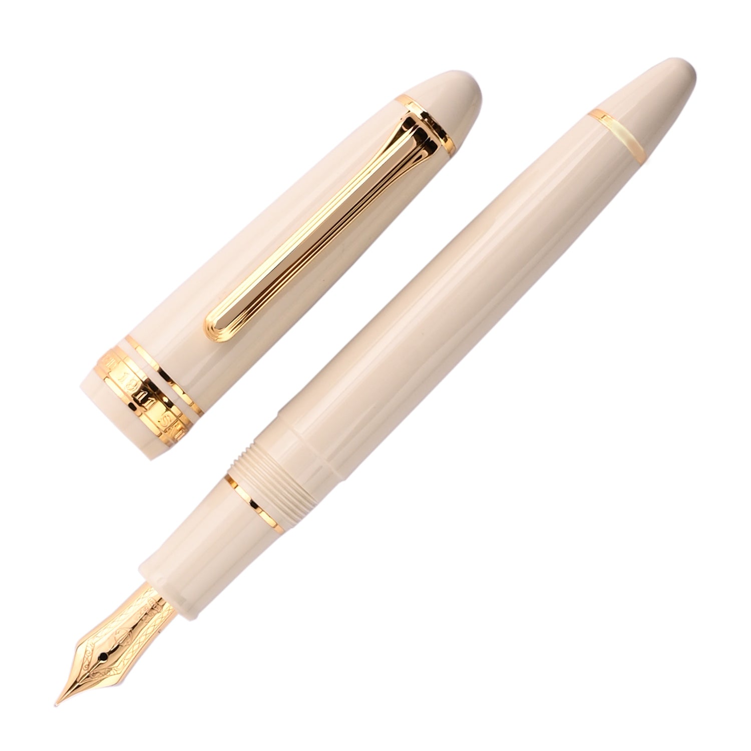 Sailor 1911S Ivory GT Fountain Pen | Shop Online at Makoba | Sailor