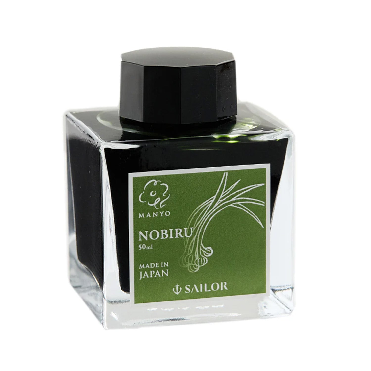 Buy Sailor Manyo Nobiru Green Ink | Sailor Inks Online | Makoba