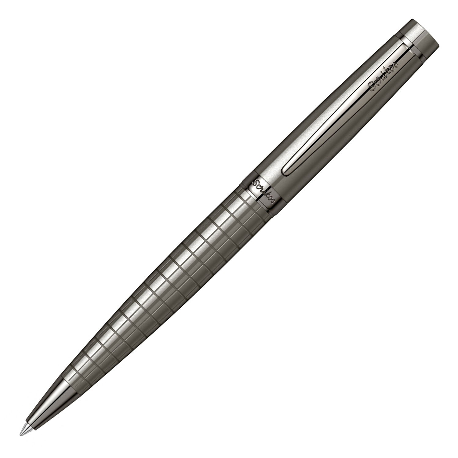 Buy Scrikss Honour 38 Carbon Grey Ball Pen | Online at Makoba |Scrikss
